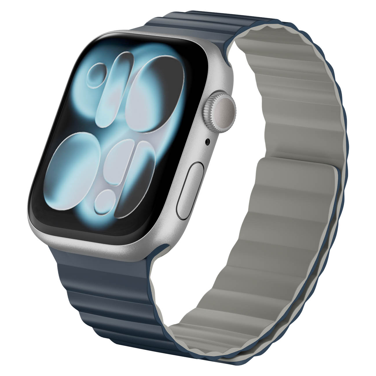 MagEasy Skin Duo Apple Watch Strap / Size 44 / 45 / 46 / 49 / Soft ...