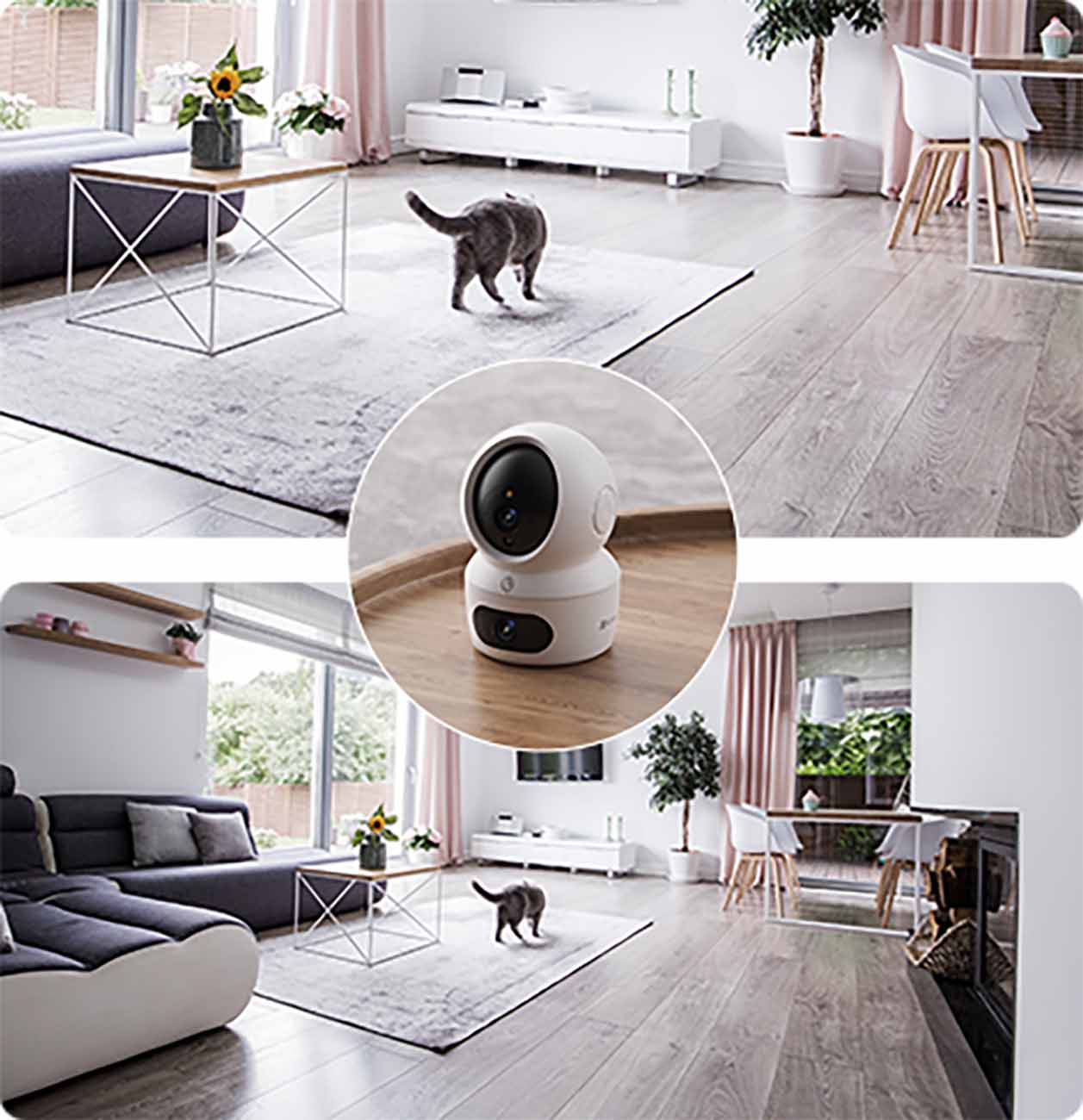 Ezviz H7c Smart Security Camera / Dual Lenses / Full Coverage / Mobile ...