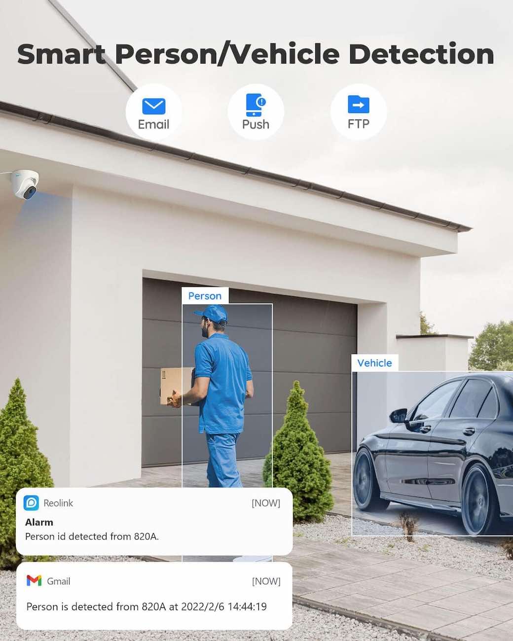 Reolink RLC-820A Security Camera / 4K Resolution / Outdoor & Indoor Use ...