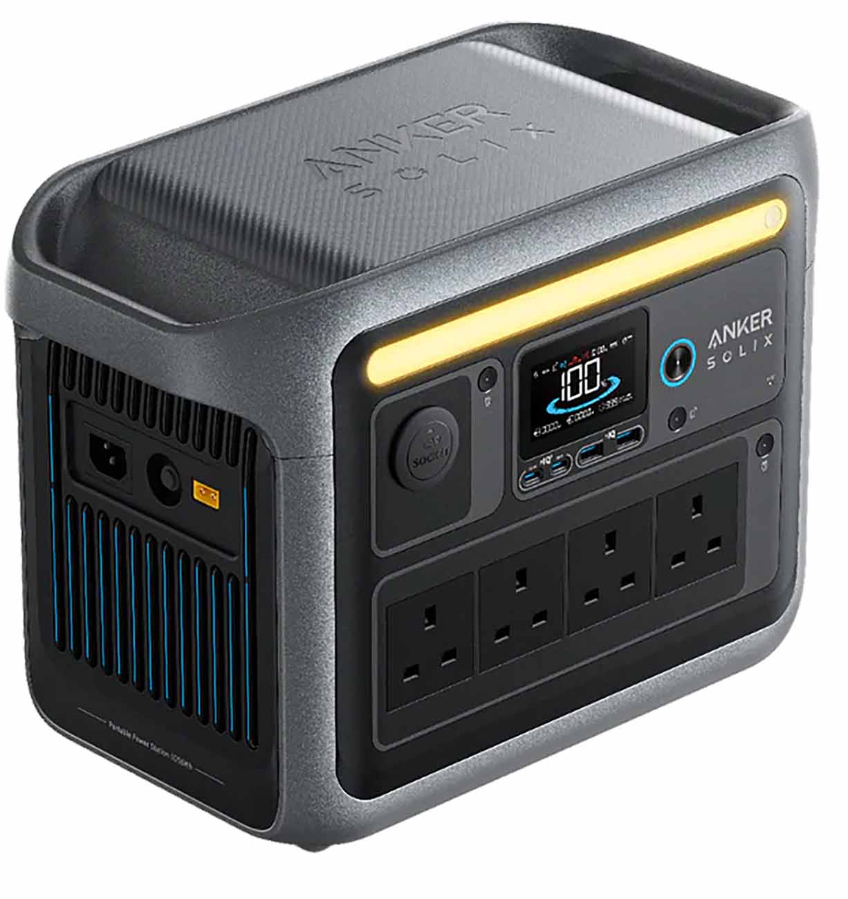 Anker SOLIX C1000 Power Station / 2400W / Multiple Ports / 1056Wh / App ...
