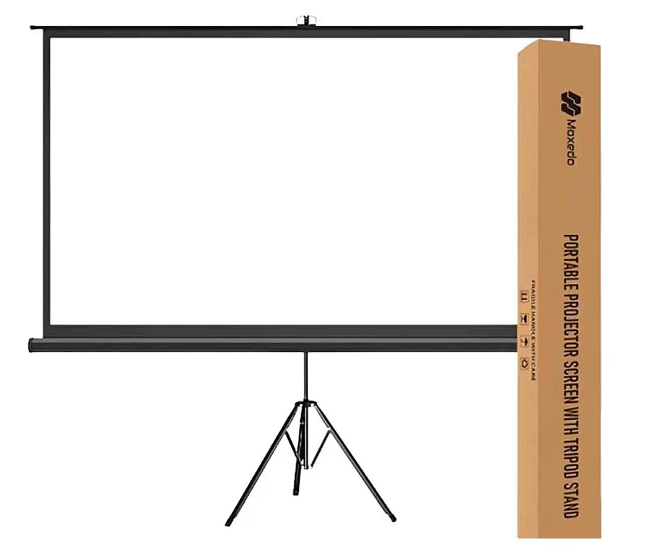 Moxedo Portable Projector Screen / Size 72 inch / Foldable / with ...